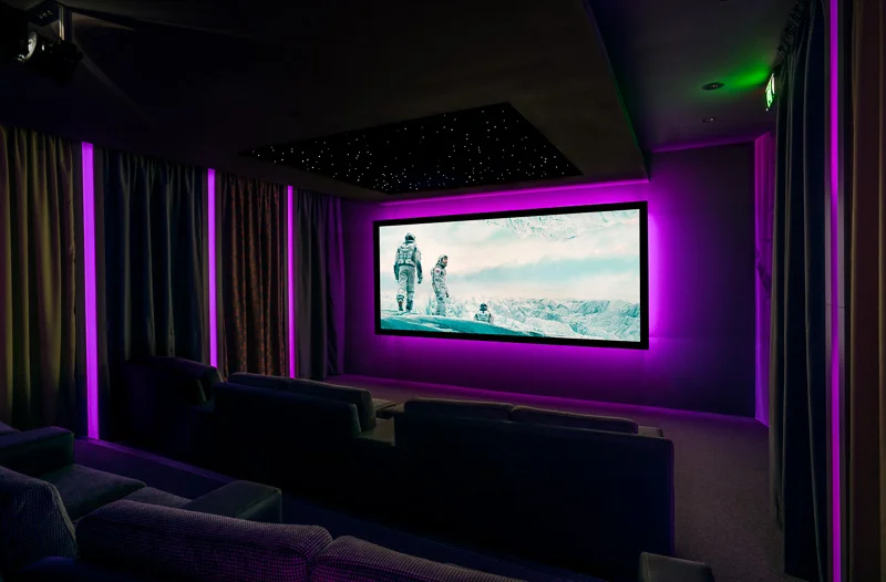 Clubhouse Cinema Room | The Digital Picture